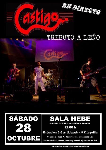 Castigo (tributo a Leño) - Vallecas Viva